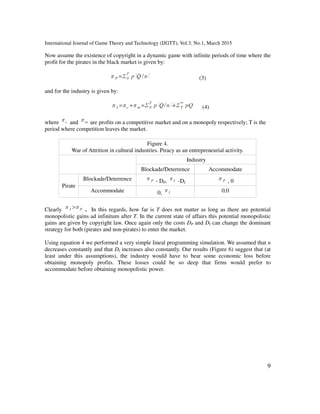 Application of the war of attrition | PDF | Business | Business and Finance