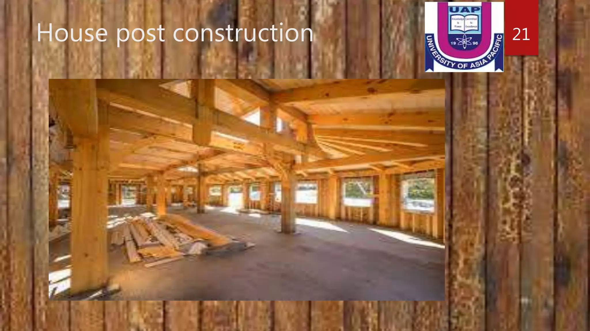 Application of timber in the civil engineering structures | PPTX