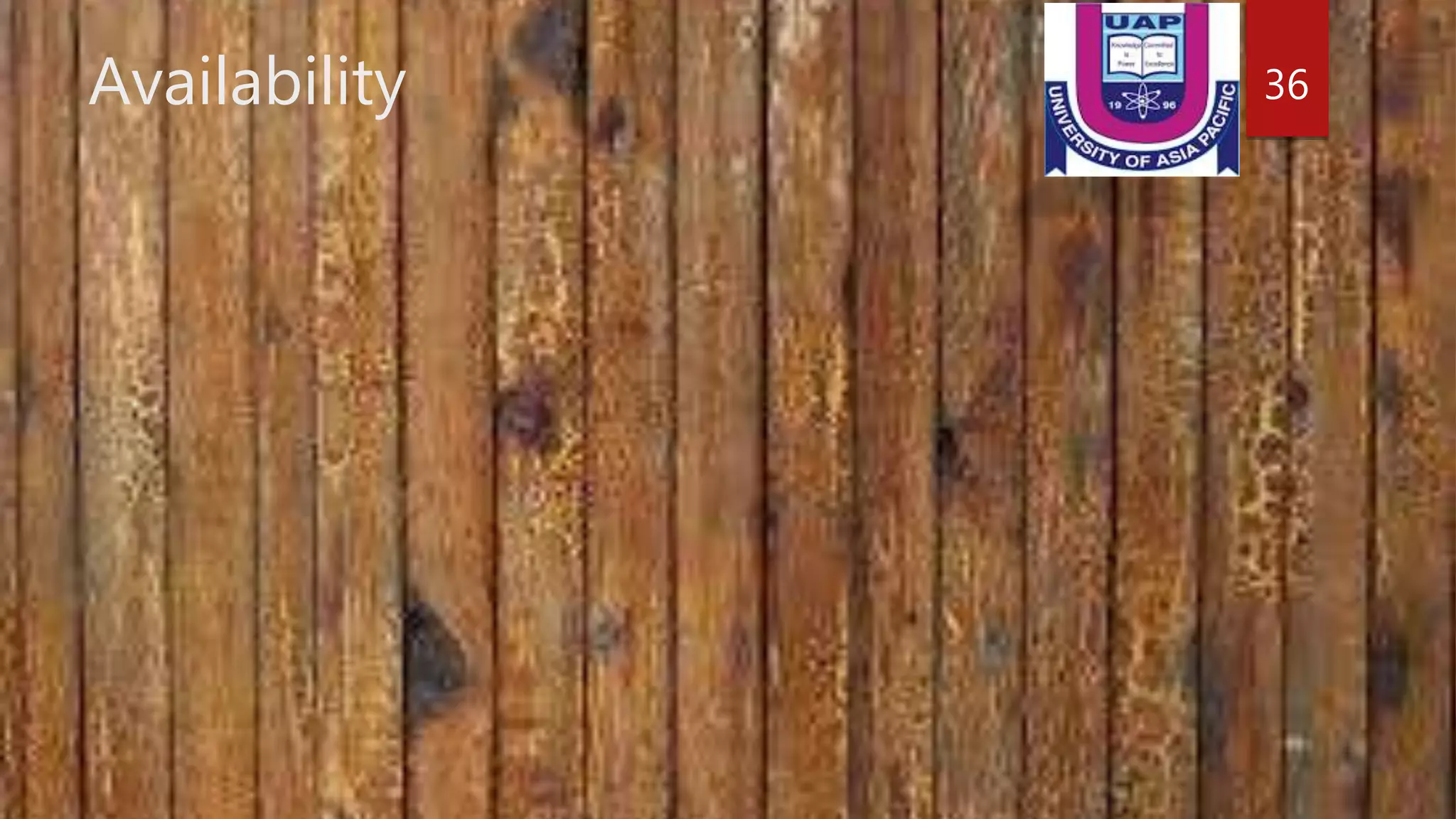Application of timber in the civil engineering structures | PPTX