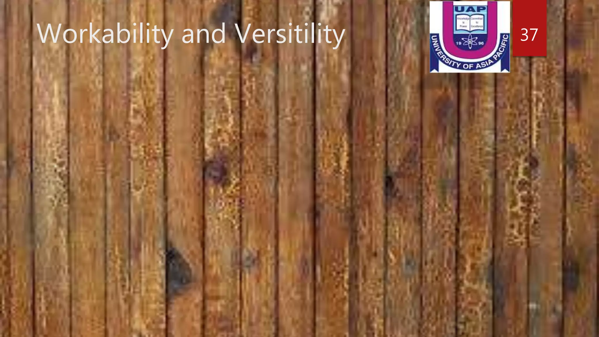 Application of timber in the civil engineering structures | PPTX