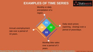 Application of time series analysis in financial economics | PPTX