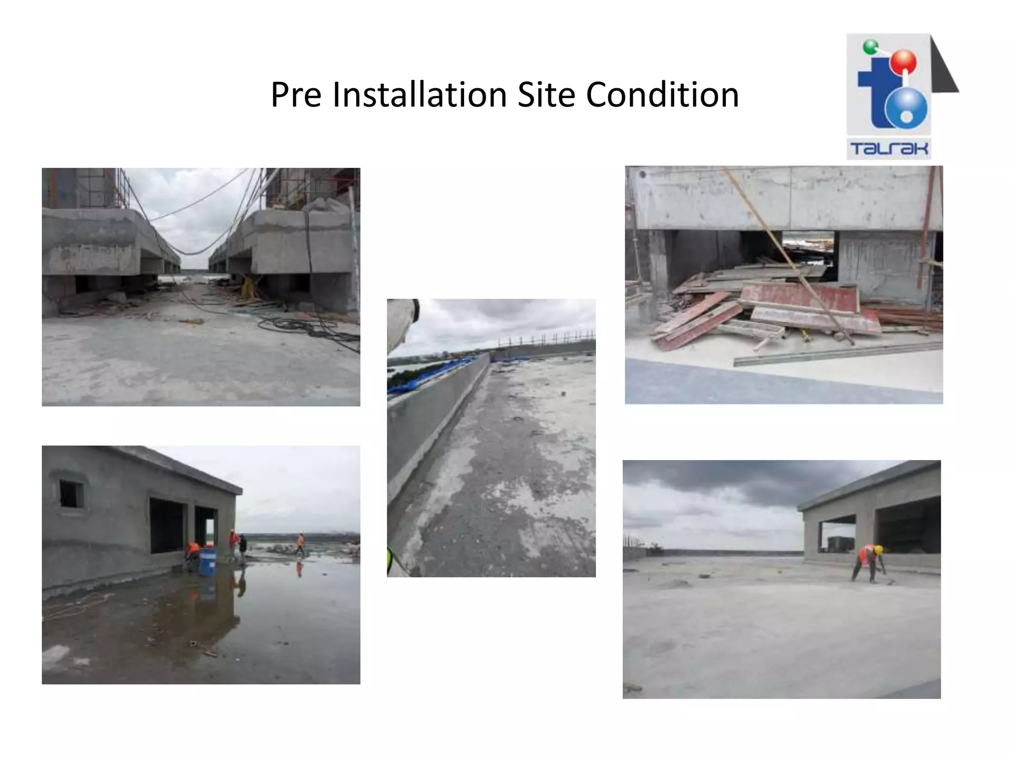 Application of tpo membrane on the terrace of north gate phase ii | PPT