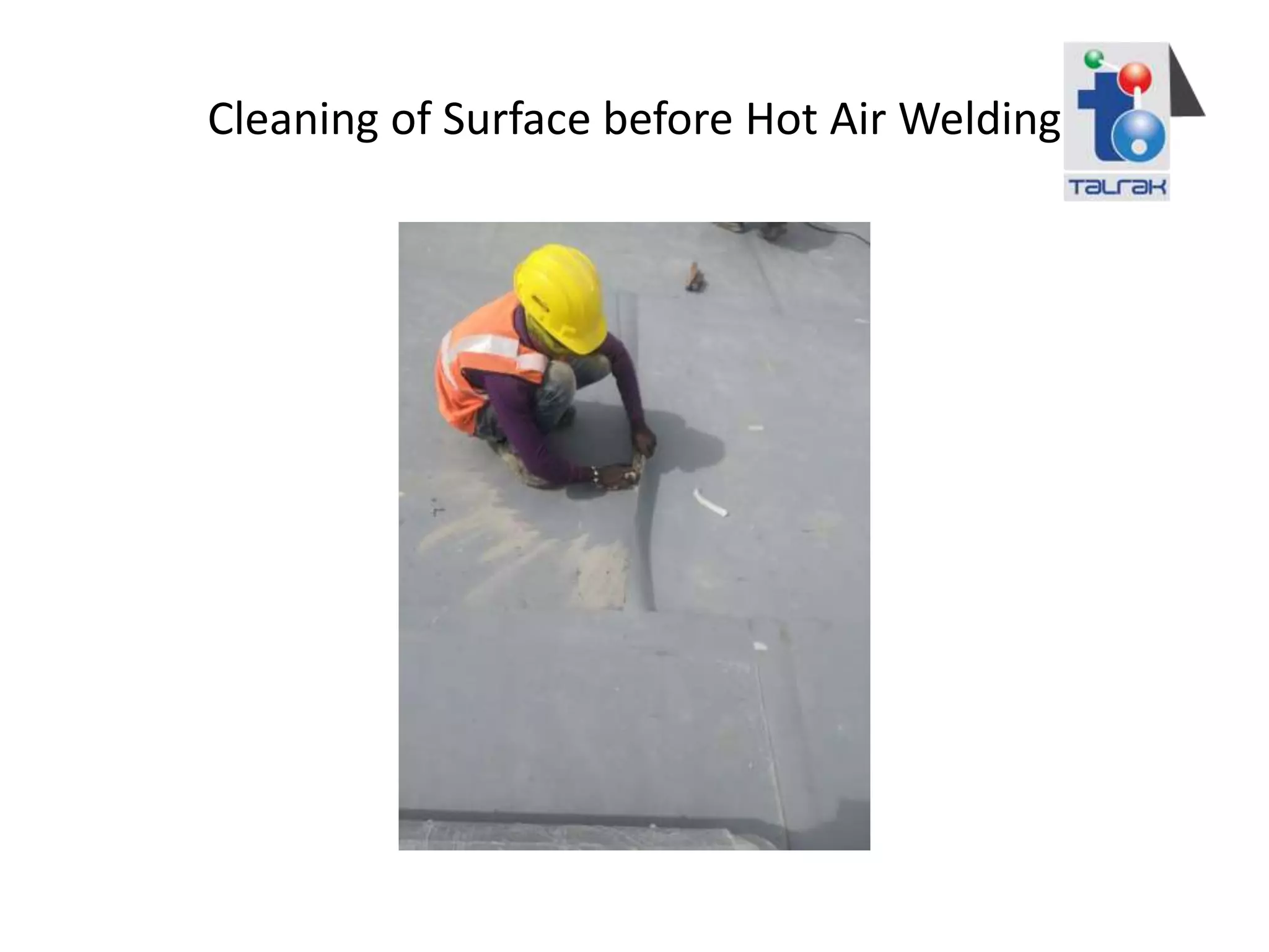 Application of tpo membrane on the terrace of north gate phase ii | PPT