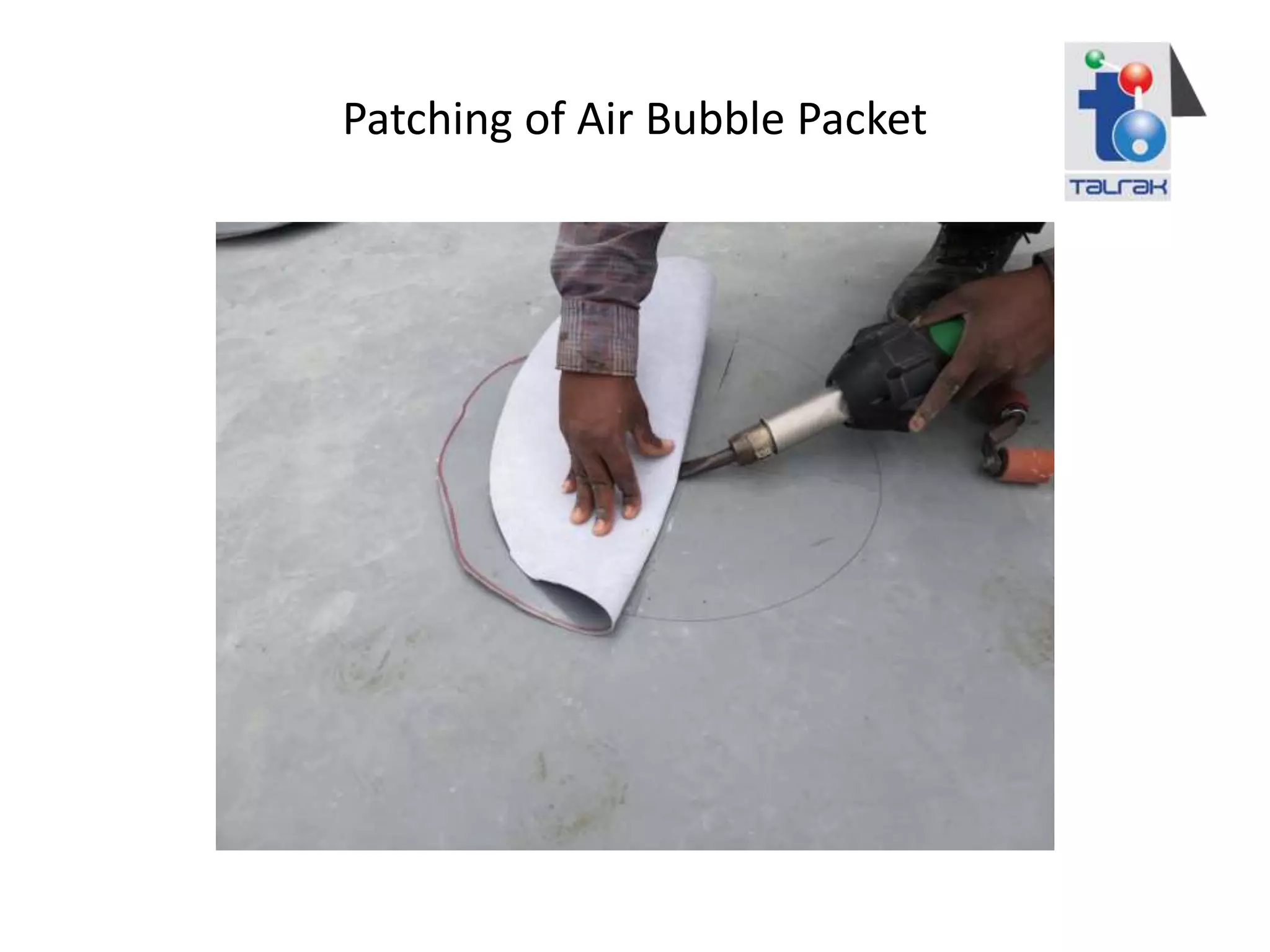 Application of tpo membrane on the terrace of north gate phase ii | PPT