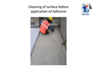 Application of tpo membrane on the terrace of north gate phase ii | PPT