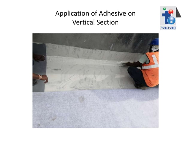 Application of tpo membrane on the terrace of north gate phase ii | PPT