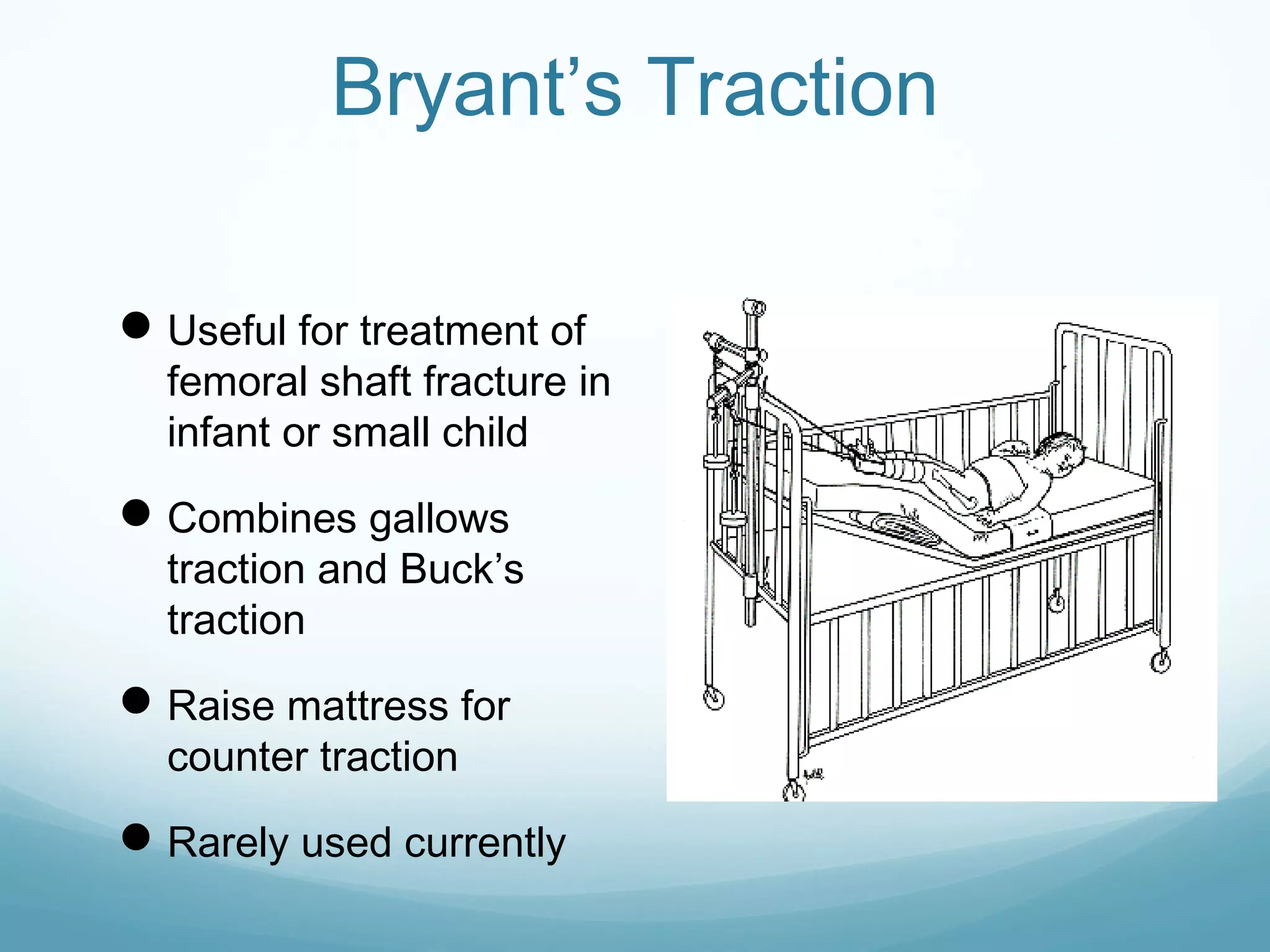Application of traction in orthopaedics | PPT