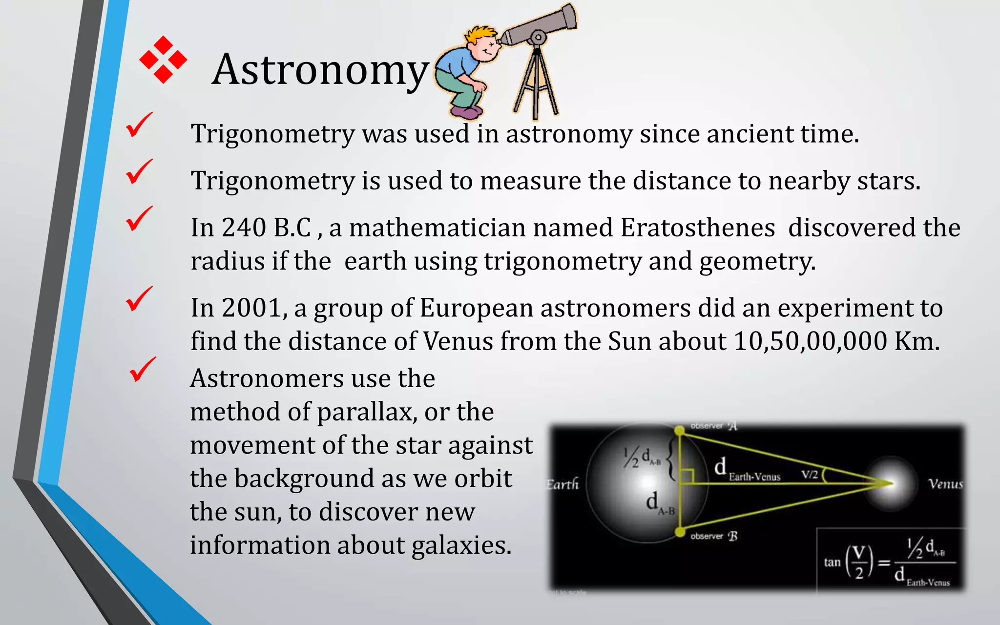 Applications of trignometry | PPTX