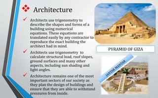 Applications of trignometry | PPTX