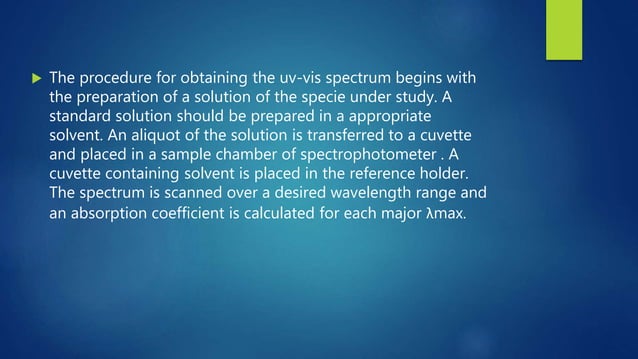 Application of uv visible spectroscopy in microbiology | PPTX ...