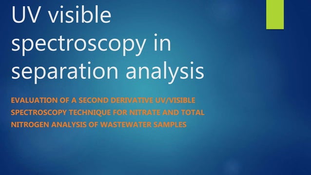 Application of uv visible spectroscopy in microbiology | PPTX ...