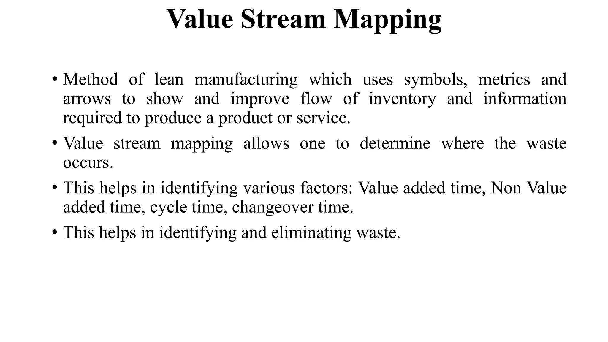 Application of value stream mapping for reduction of cycle time in ...