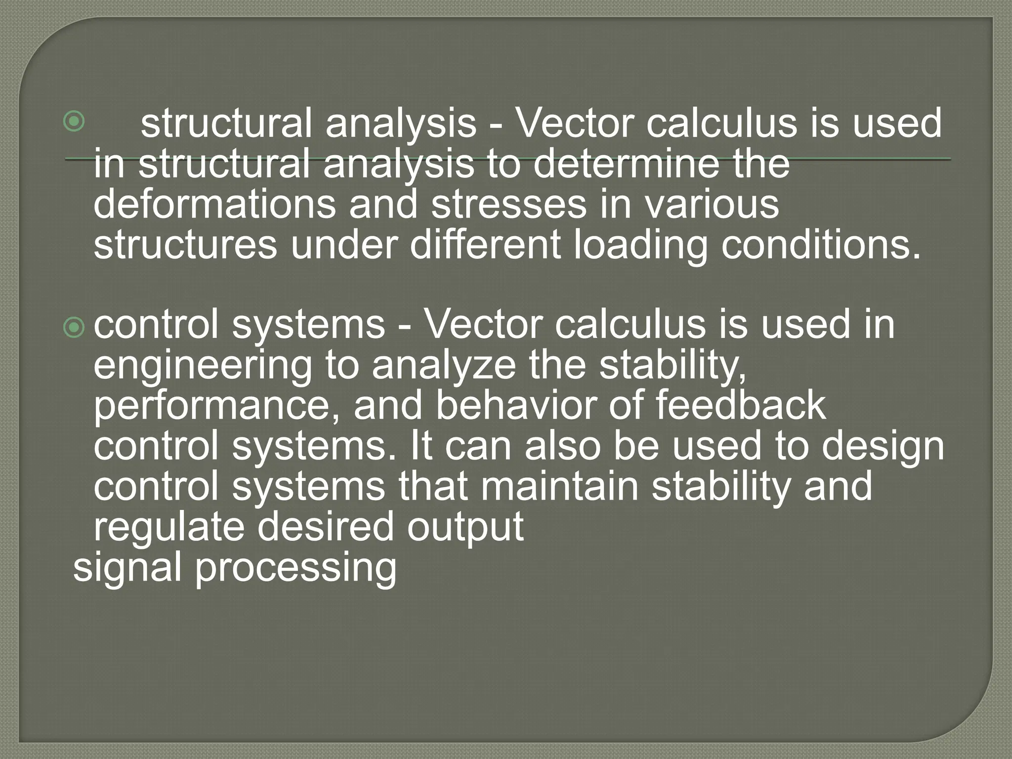 AAPPLICATION OF VECTOR CALCULUS (1).pptx | Physics | Science