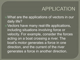 AAPPLICATION OF VECTOR CALCULUS (1).pptx | Physics | Science