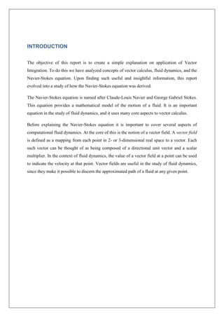 Application of vector integration | DOCX