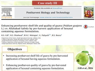 Application of volatile aldehydes for enhancement of storage life of ...