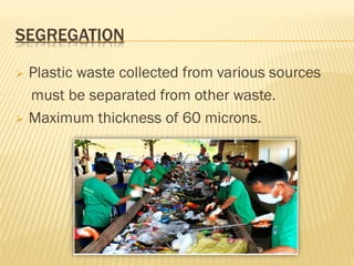Application of waste plastics in construction of roads | PDF