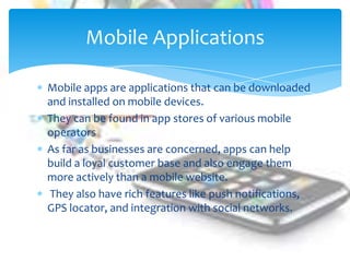 Mobile Application optimization | PPTX