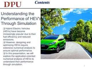 Application orientated numerical on hev.ppt