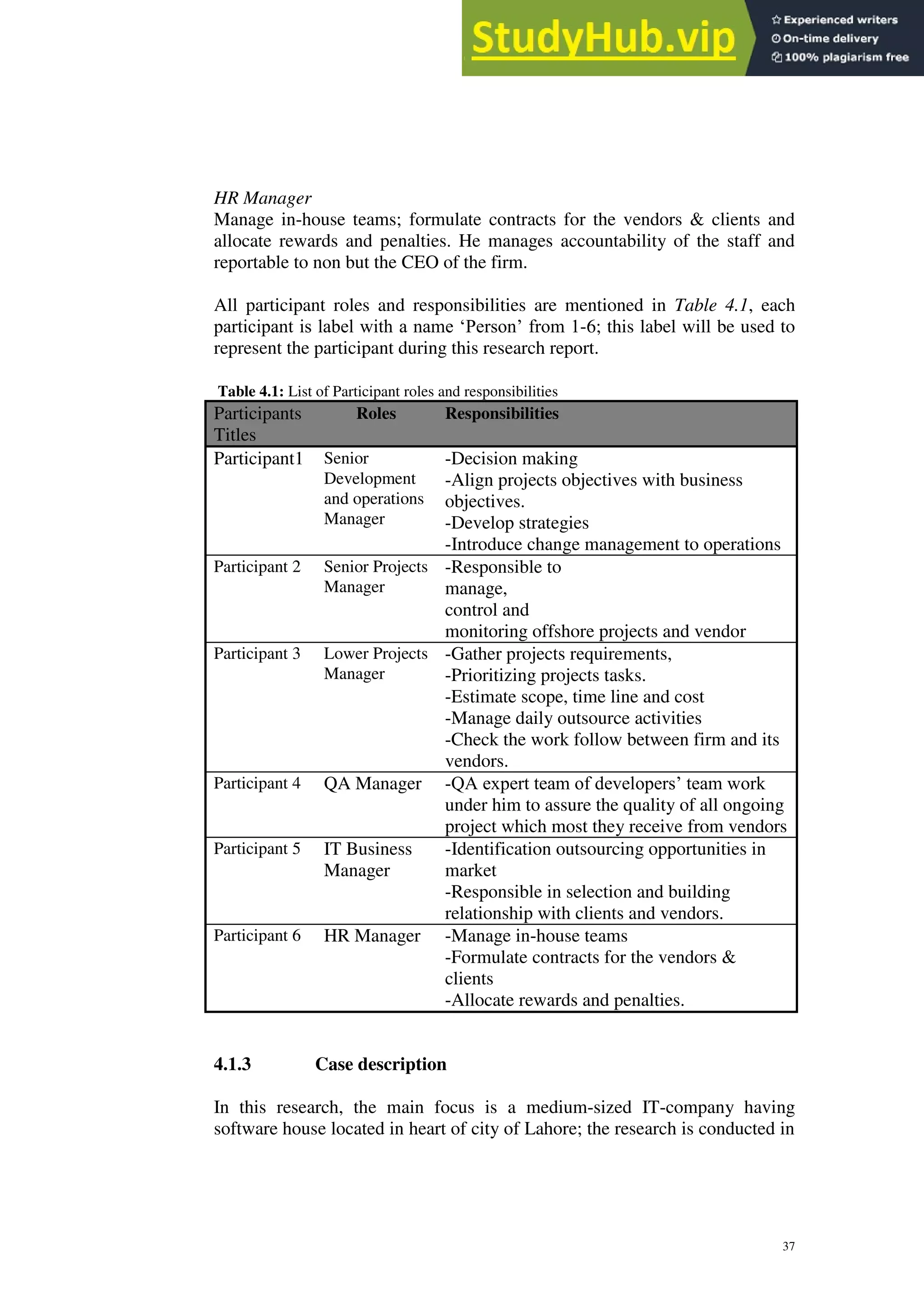 Application Outsourcing Governance Model Critical Components Of A ...