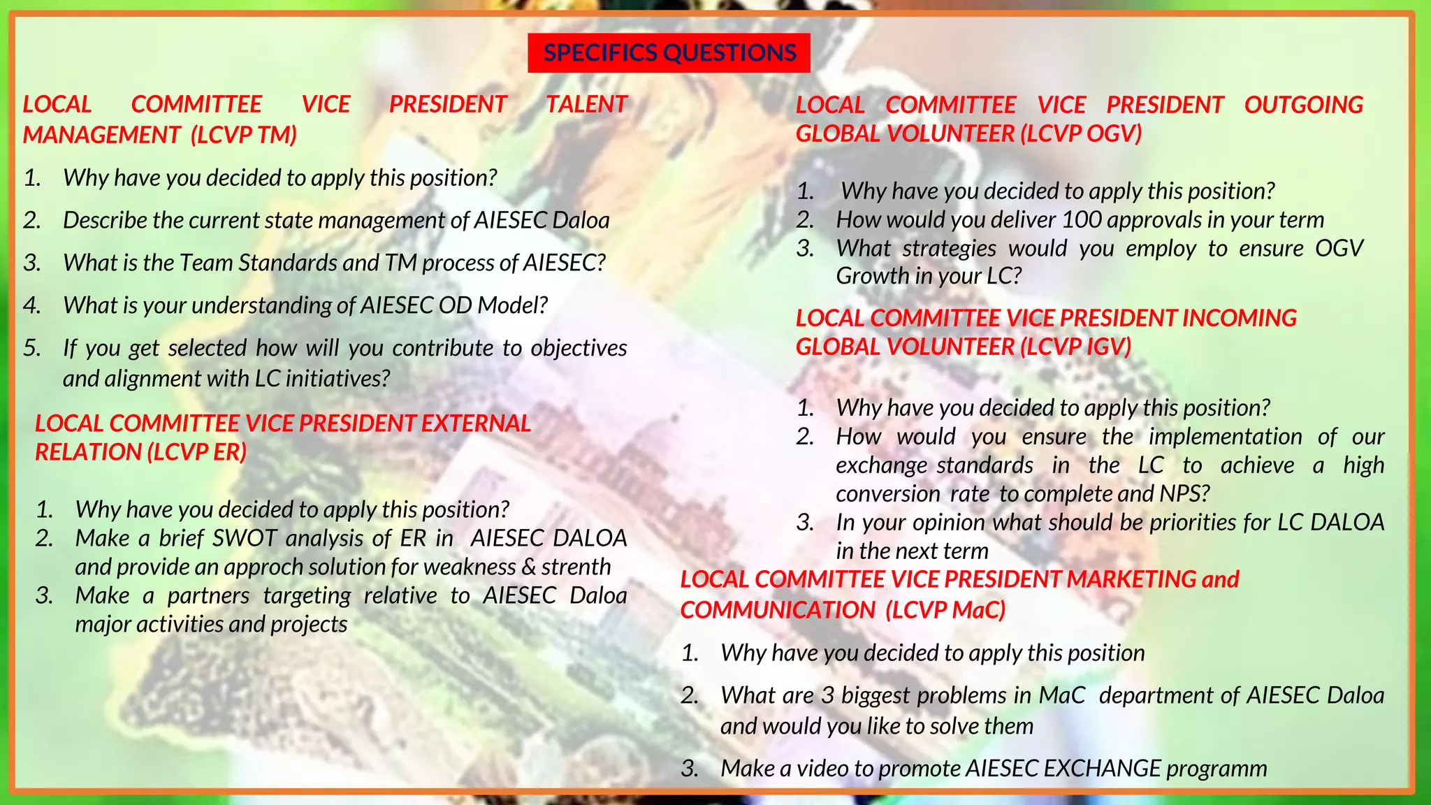 APPLICATION PACKAGE AIESEC DALOA 19.20