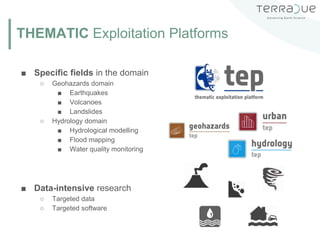 Application packaging and systematic processing in earth observation ...