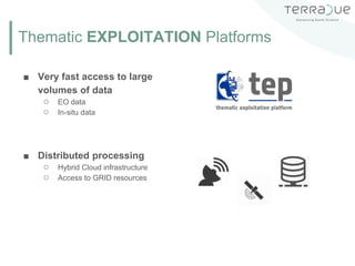 Application packaging and systematic processing in earth observation ...
