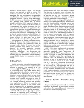 Application Parameter Description Scheme For Multiple Job Generation In Problem Solving ...