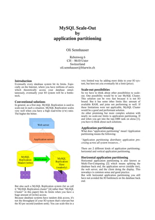 Application Partitioning Wp | PDF