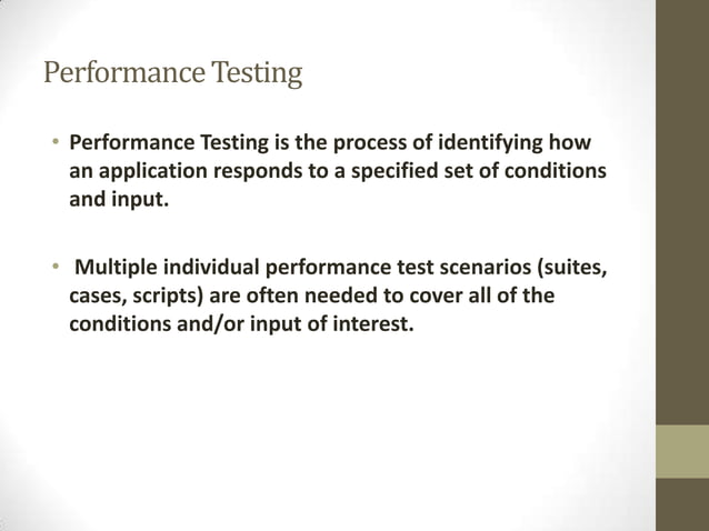 Application Performance Tuning Techniques | PPT | Free download