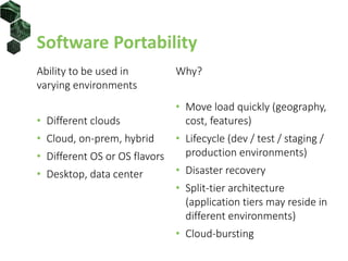Application portability with kubernetes | PPT