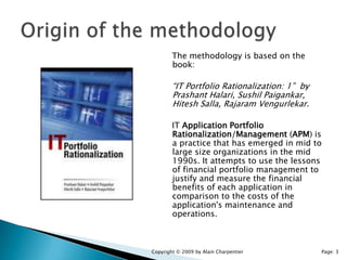 Application Portfolio Management | PPTX