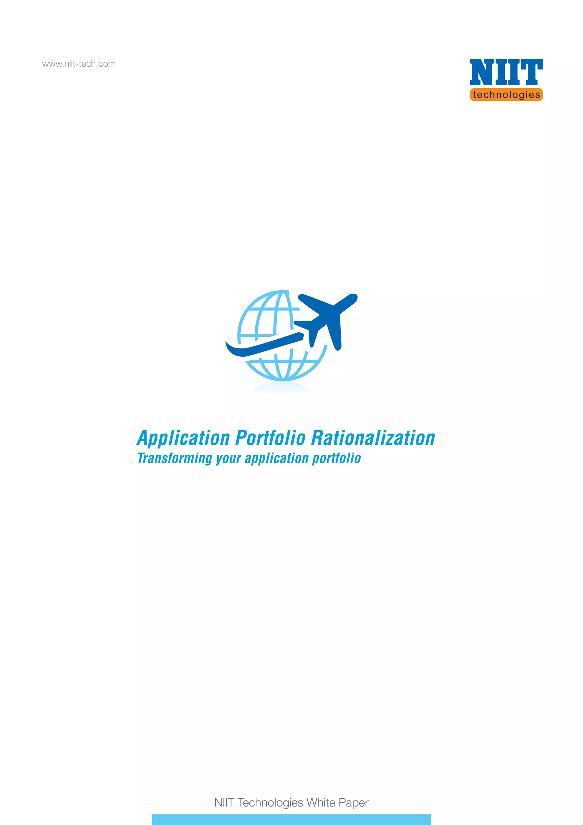 Application Portfolio Rationalization - Whitepaper | PDF