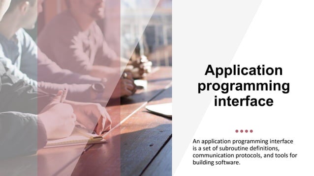 What is an Application programming interface(API)? | PPTX | Operating ...