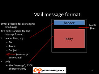 Application protocols | PPT