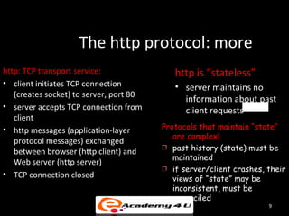 Application protocols | PPT