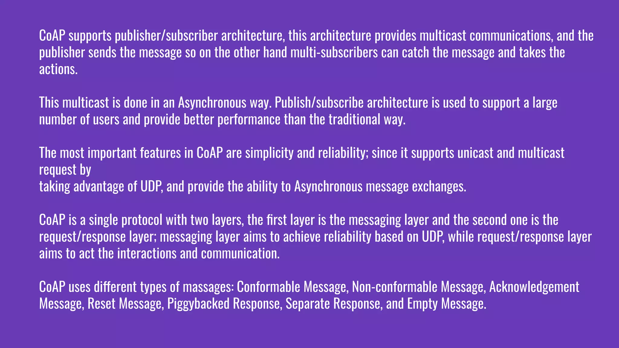 Overview On Application Protocols In Internet Of Things Ppt