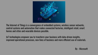Overview on Application protocols in Internet of Things | PPT