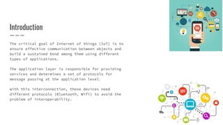 Overview on Application protocols in Internet of Things | PPT