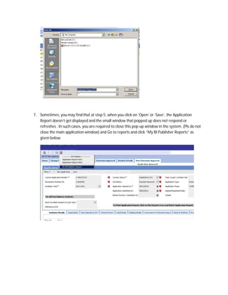 Application report 2013-2014-user_manual | PDF