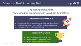 Application resilience: challenges and good practice | PDF