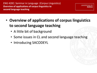 Applications of CL to FLT | PPT