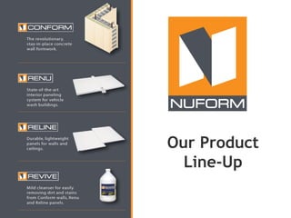 Nuform - Our Product Lineup | PPT