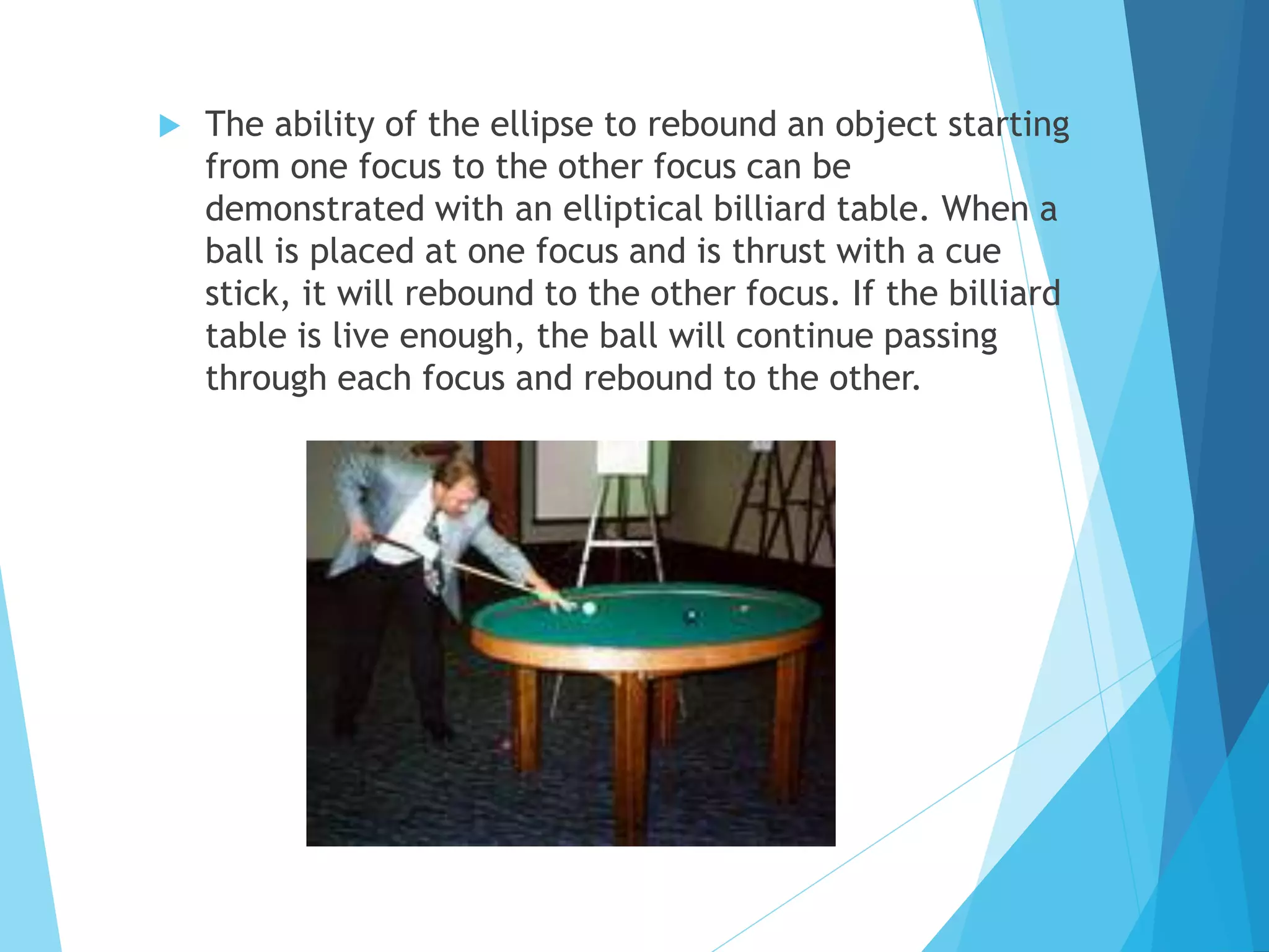 Applications of conic and vectors | PPTX