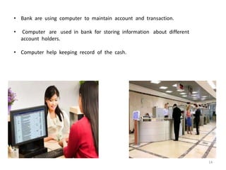 Applications of-computer | PPTX | Internet | Computing
