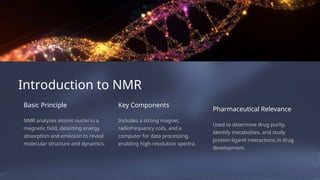 Applications-of-NMR-_-X-Ray hey i am m.pharm | PPT