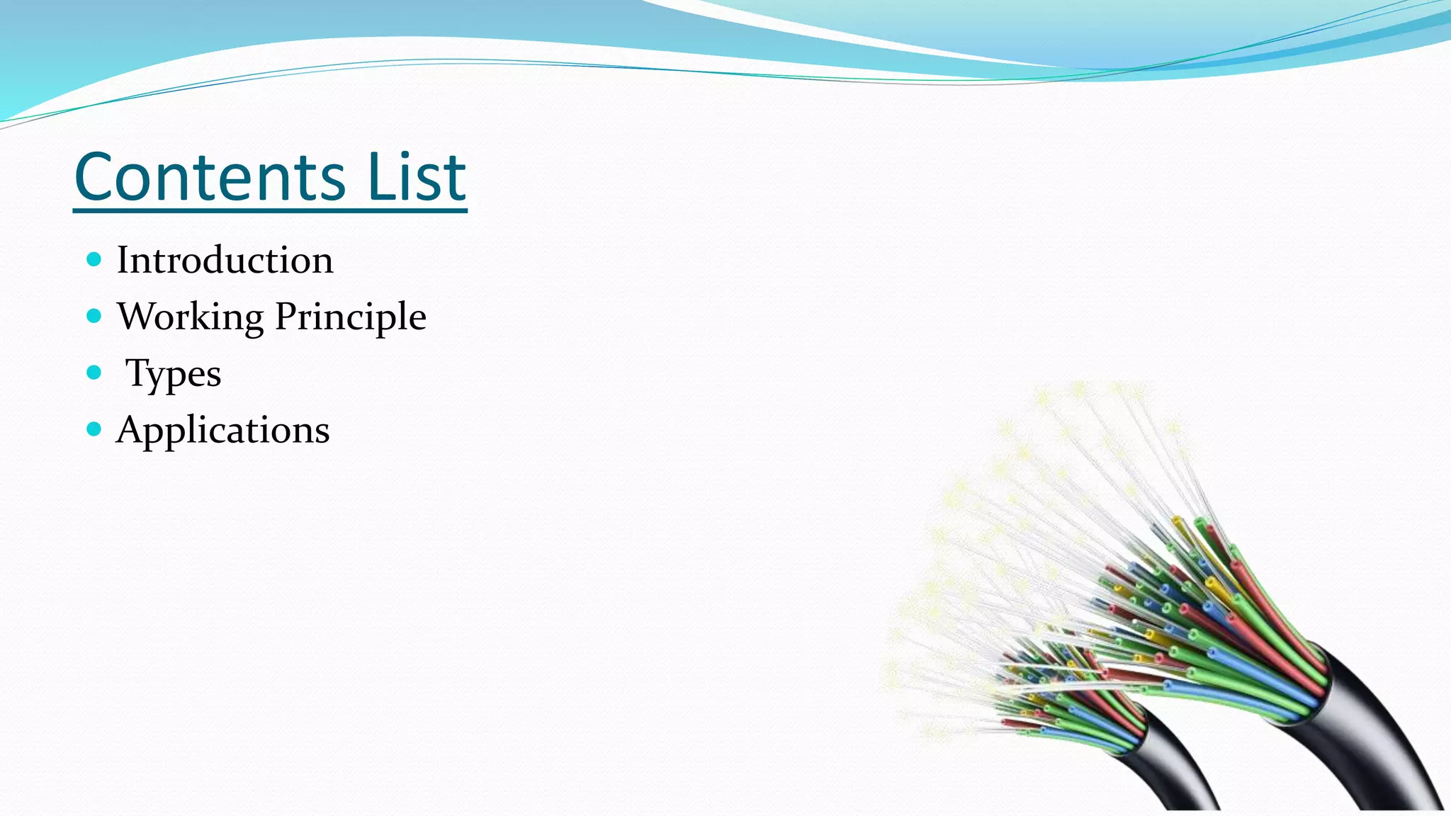 Optical Fiber | PPTX | Technology & Computing