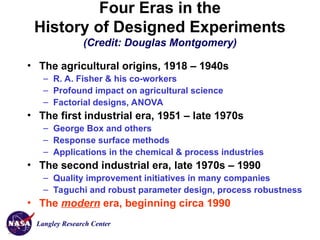 applications-of-the-modern-design-of-experiments-at-nasa-langley ...