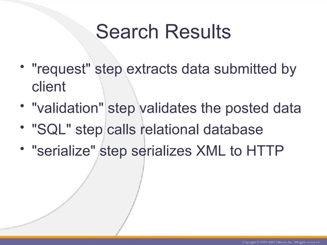Applications Of Xml Pipelines Ppt Web Design And Html Internet