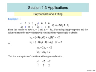 Applications Section 1.3 | PPT